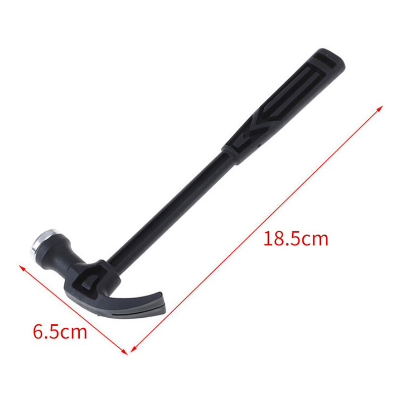 Mini Hammer Plastic Handle Claw Hammer Home Grid Hammer Building block ...