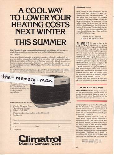 Climator II Rotary Heat Pump Air Conditioner 1976 Picture Print Ad ...