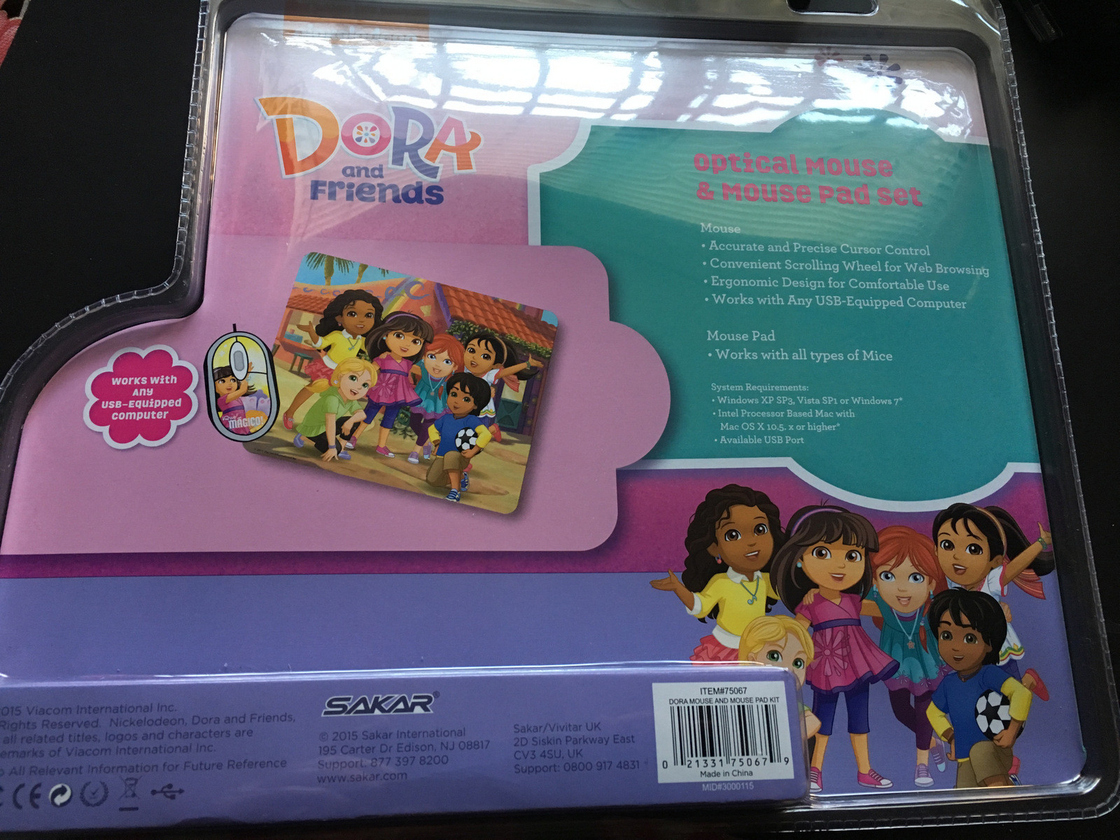 Dora The Explorer Mouse and Mousepad Kit 75067 for sale online | eBay