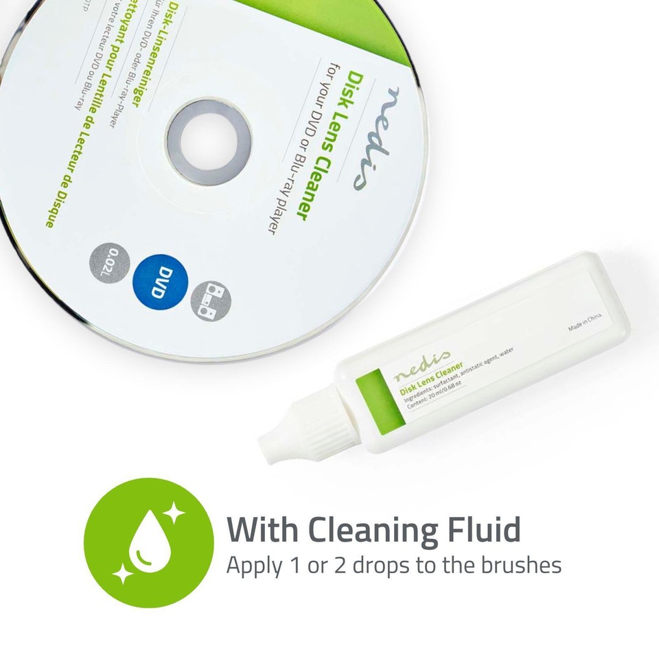 Laser Lens Cleaner Cleaning Kit for PS3 PS4 XBOX One 360 BLU RAY DVD ...
