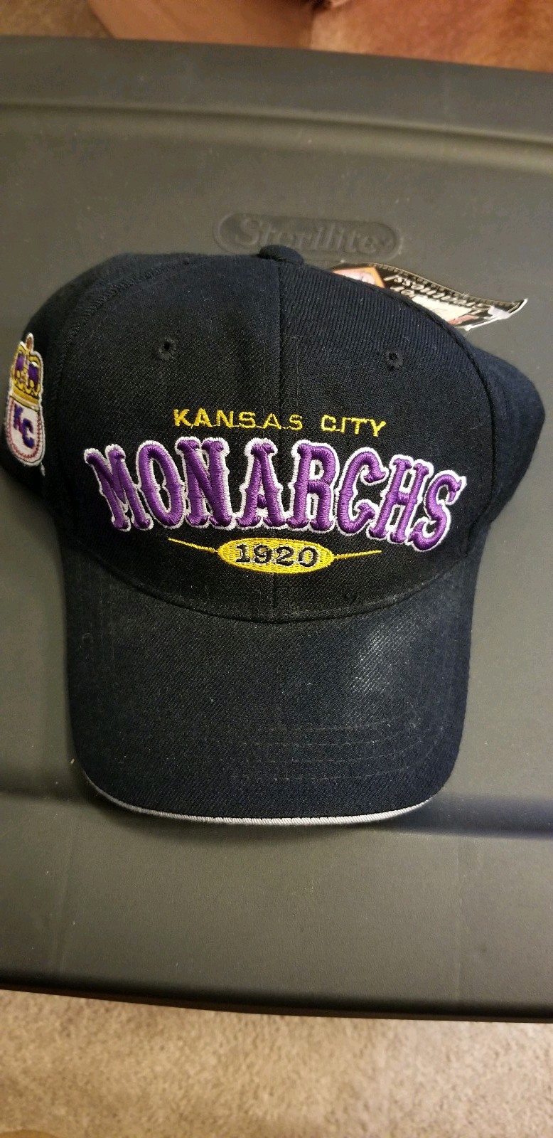 KANSAS CITY MONARCHS - NEGRO LEAGUES - VINTAGE ADJUSTABLE SNAPBACK BALL ...