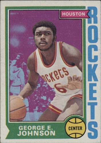 1974 Topps #54 George E. Johnson - Houston Rockets | eBay