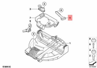 Genuine BMW E46 X3 Spare Tire Carrier Rear Body & Floor Handle NEW ...