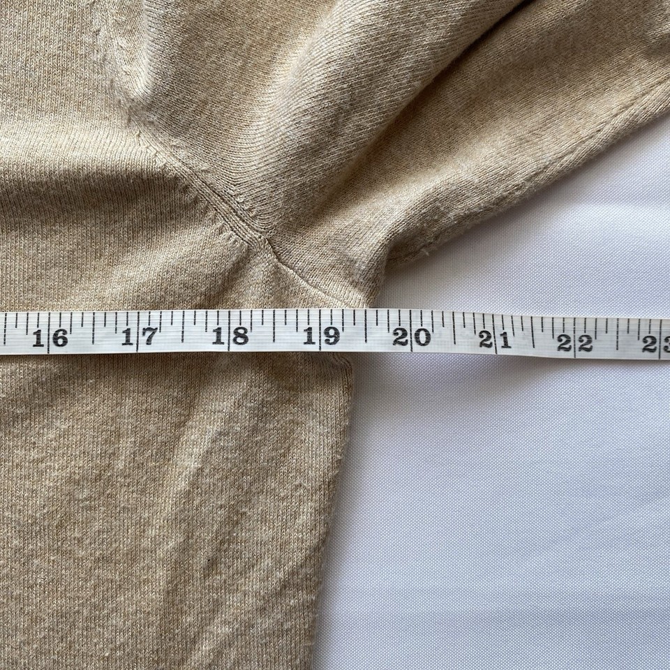 J. McLaughlin Heather Oatmeal Jamie Crew Neck Cardigan Size Large | eBay