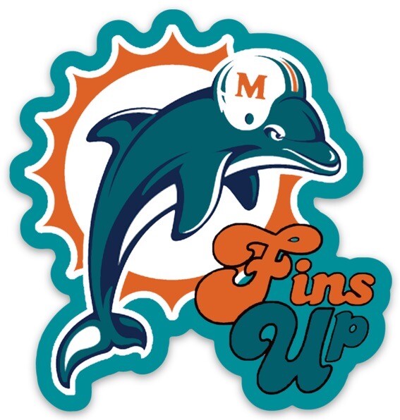 Original Miami Dolphin Logo Miami Dolphins