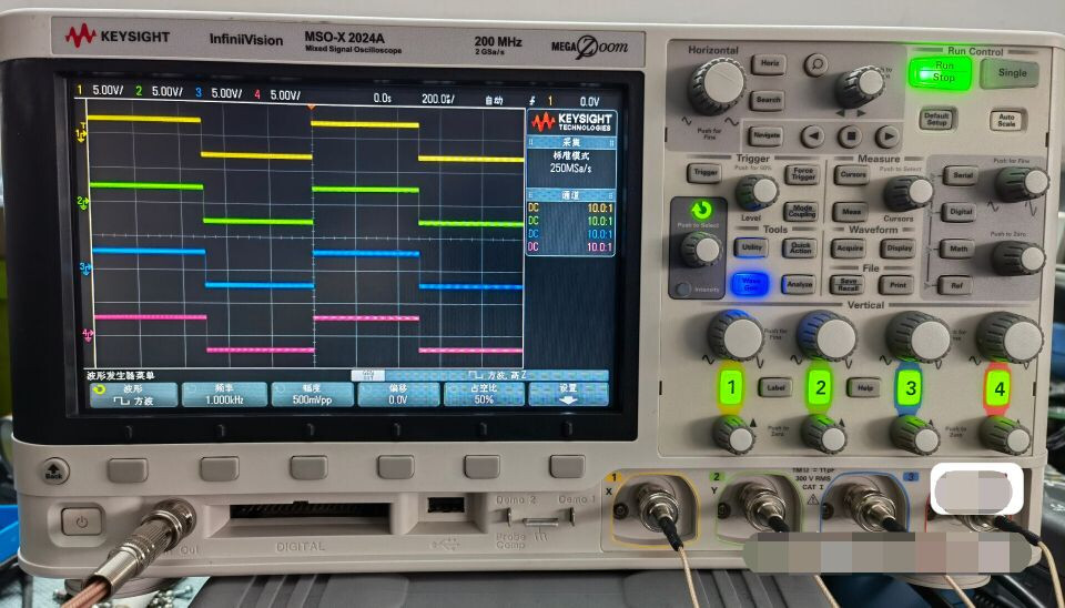 Agilent Keysight MSOX2024A Oscilloscope, 4 channel, 200 MHz | eBay