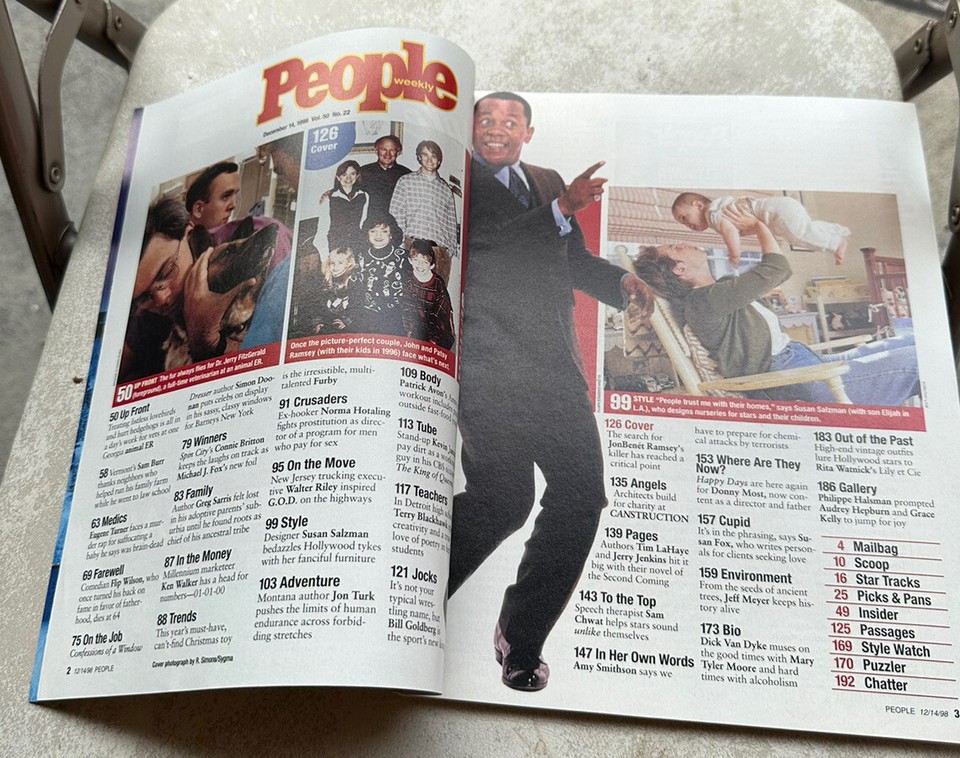 1998 December 14th PEOPLE Magazine, JonBenet Ramsey (B21) | eBay