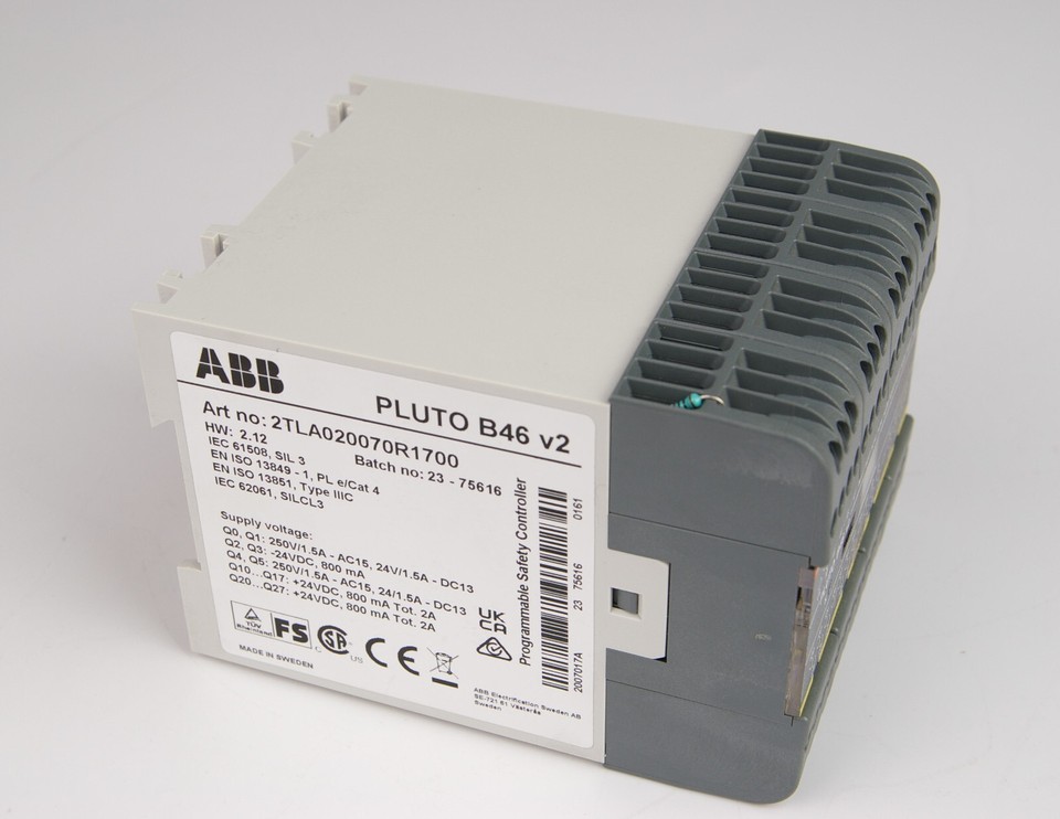 ABB 2TLA020070R1700 PLUTO B46 v2 Safety Module | eBay