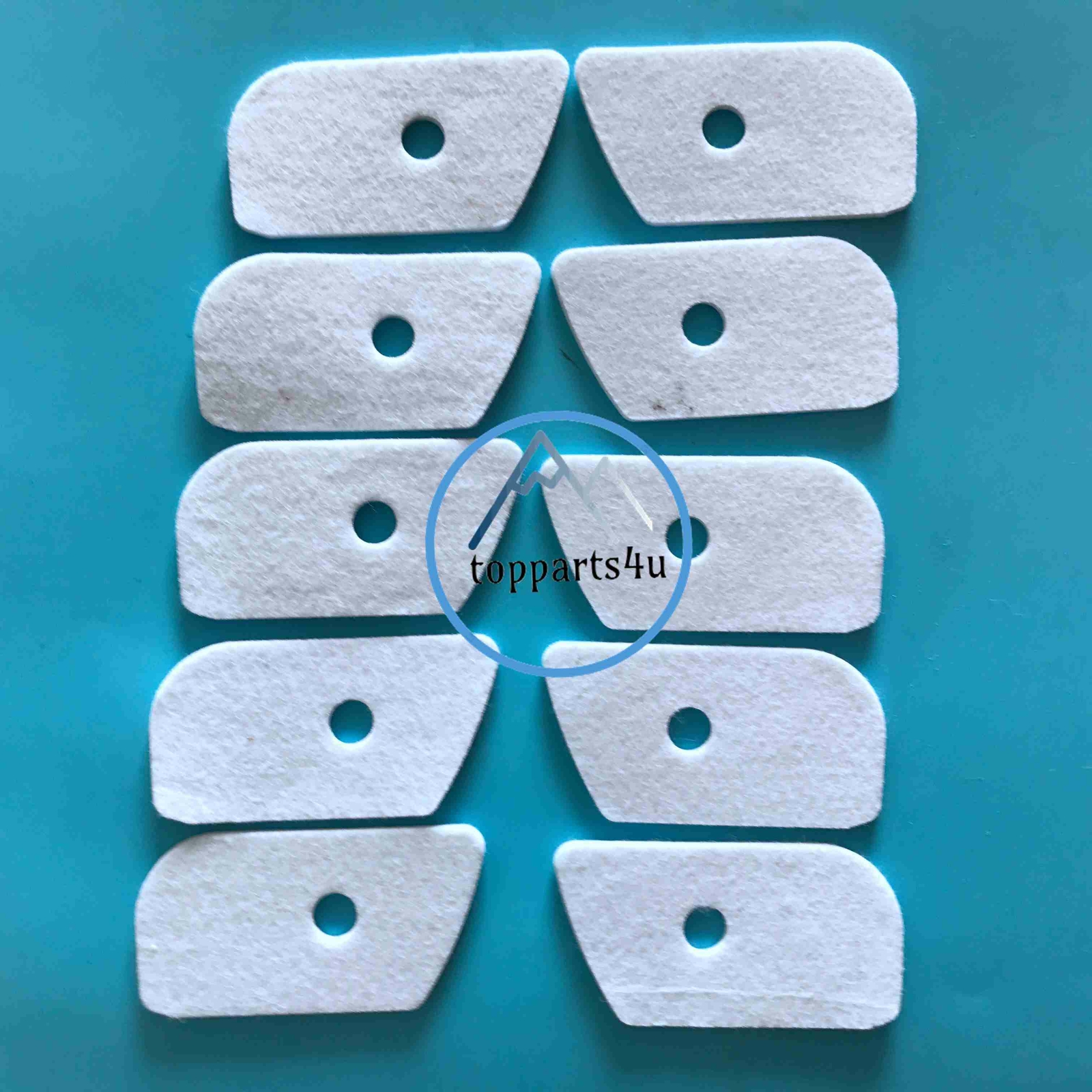 10 x Air Filter For Husqvarna 124L 125L 125LD 125E 128C 128 128LDX 128 ...