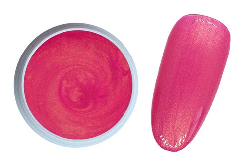 Exklusives UV Farbgel Pink Glitter Effekt 5ml Gel Nr.65 Fullcover | eBay