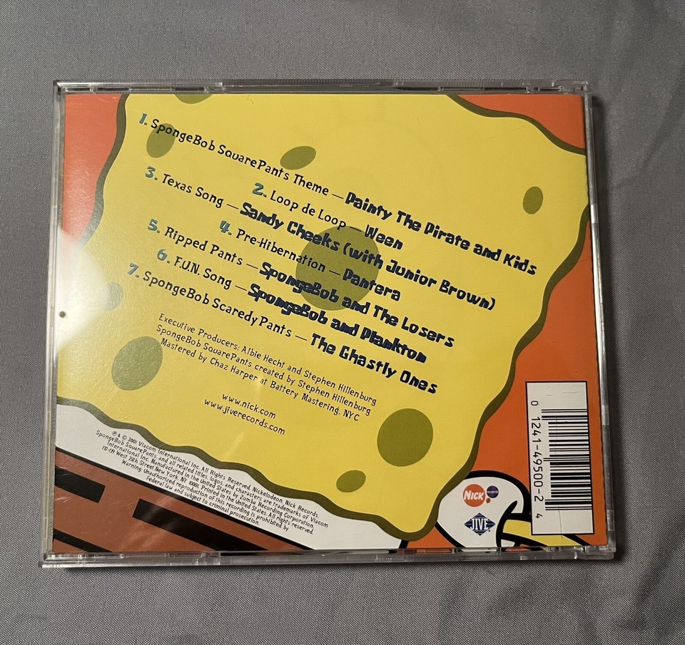 NICKELODEON SpongeBob SquarePants Original Theme Highlights Soundtrack ...