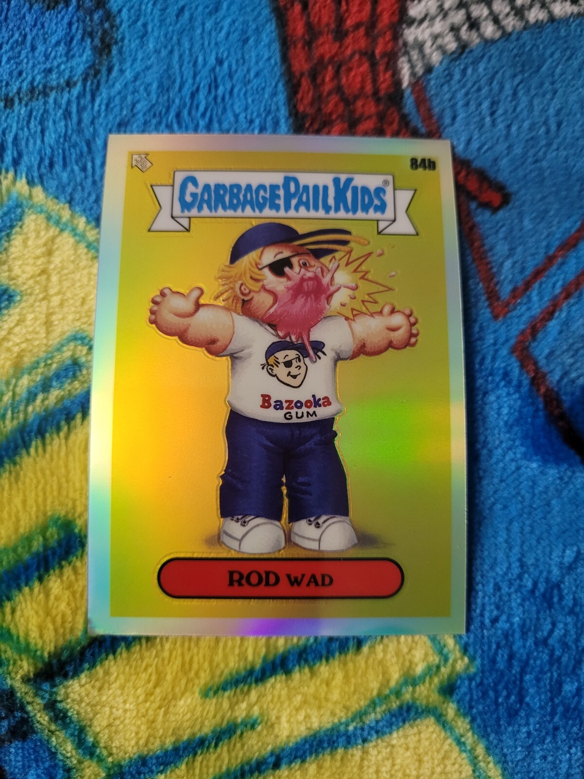 GPK Garbage Pail Kids Chrome Refractor Rod Wad | eBay