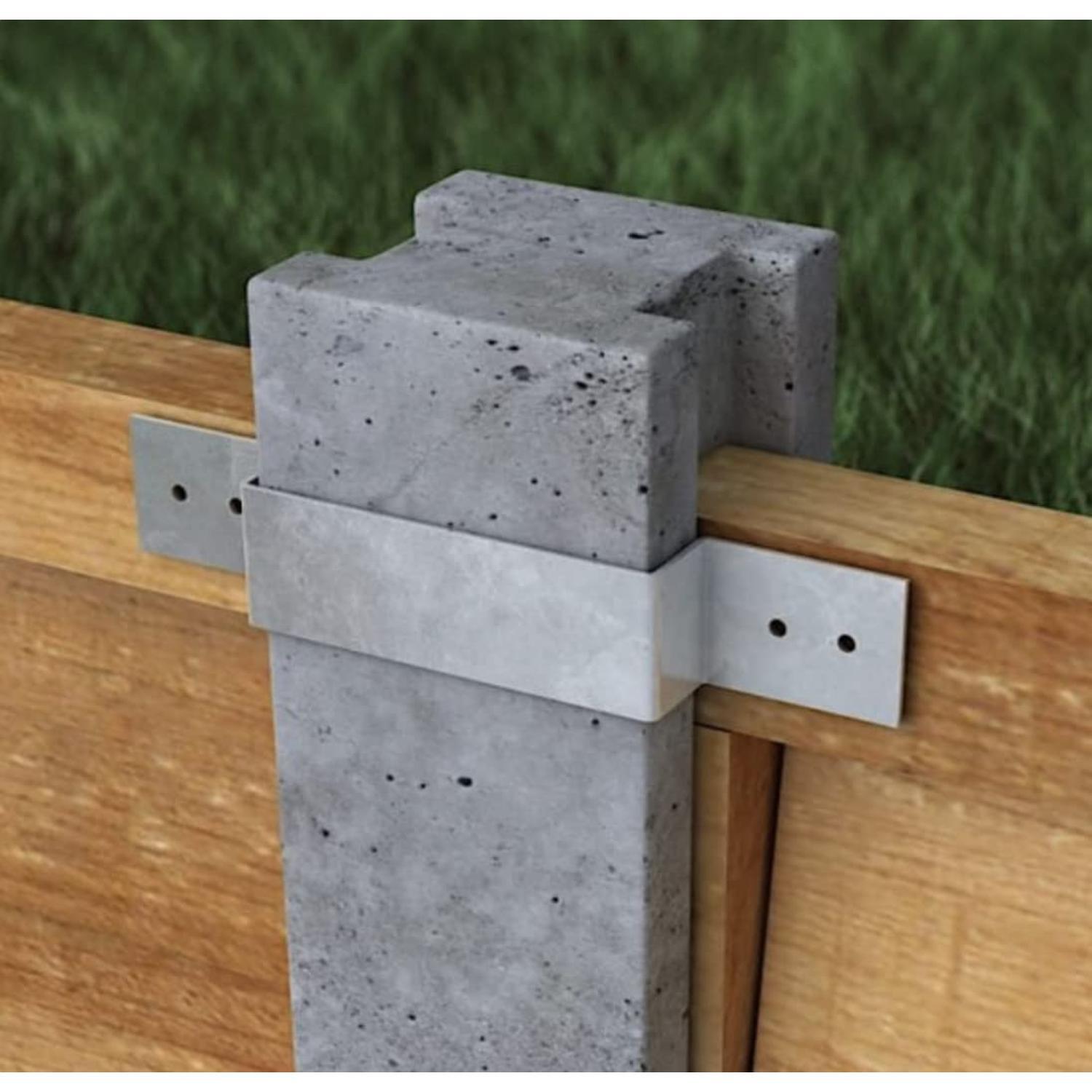 Heavy Duty Fence Panel Security Bracket Anti-Rattle | eBay