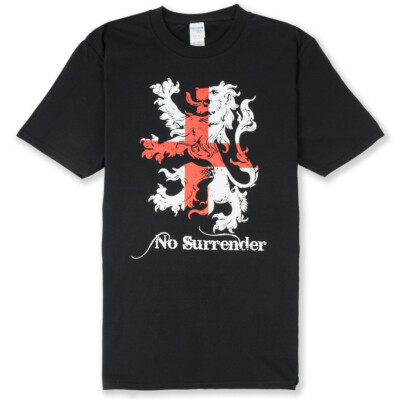 England T-Shirt Lion No Surrender - St George's Day, Flag, Available up ...