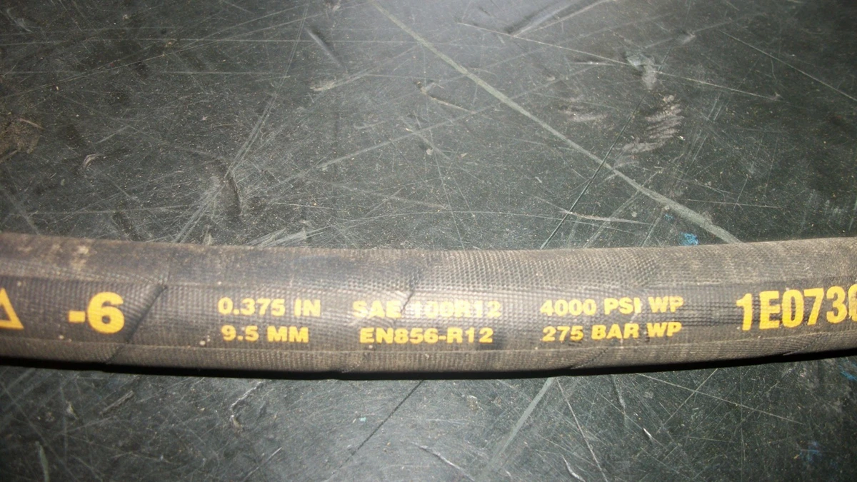 Caterpillar 736-6 XT-3 ES 165-0016 62 In 3/8in 4000psi, 49% OFF