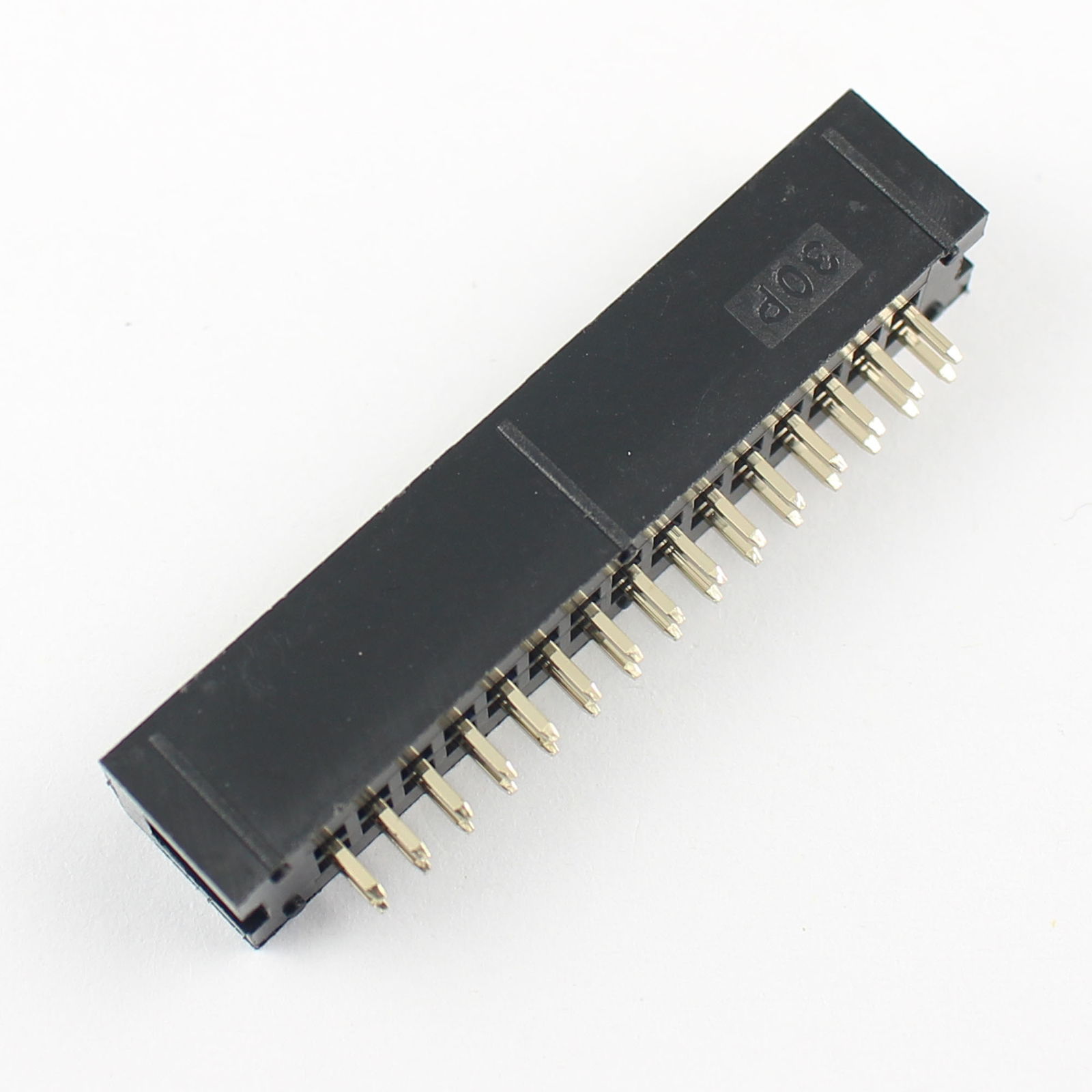 20Pcs 2.54mm 2x15 Pin 30 Pin Straight Male Shrouded Box Header PCB IDC ...