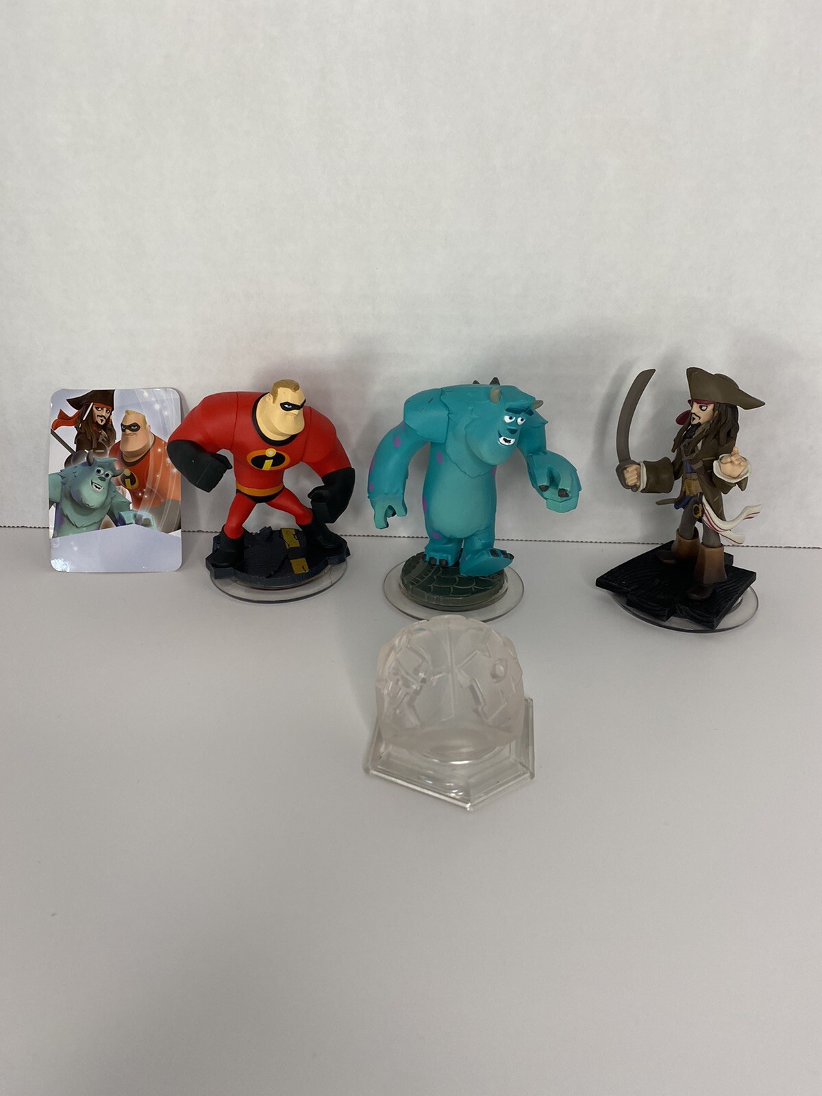 DISNEY INFINITY Figures Incredibles Mr Incredible Sulley Sully Jack ...