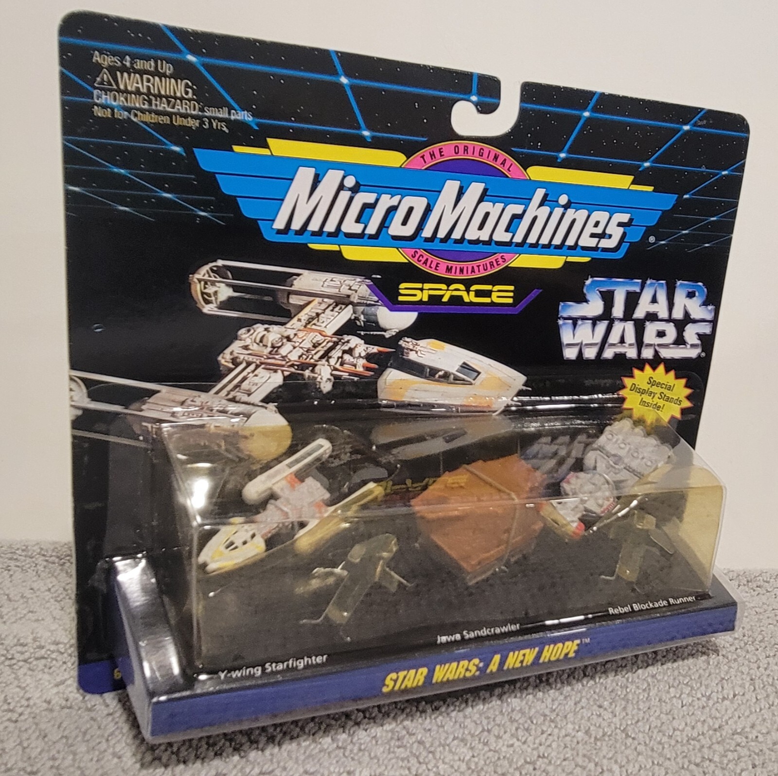 Star Wars Collection Micro Machines Jawa Sandcrawler Y-Wing Rebel ...