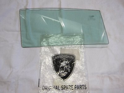Original Lamborghini Countach rear side glass window right sicursiv ...