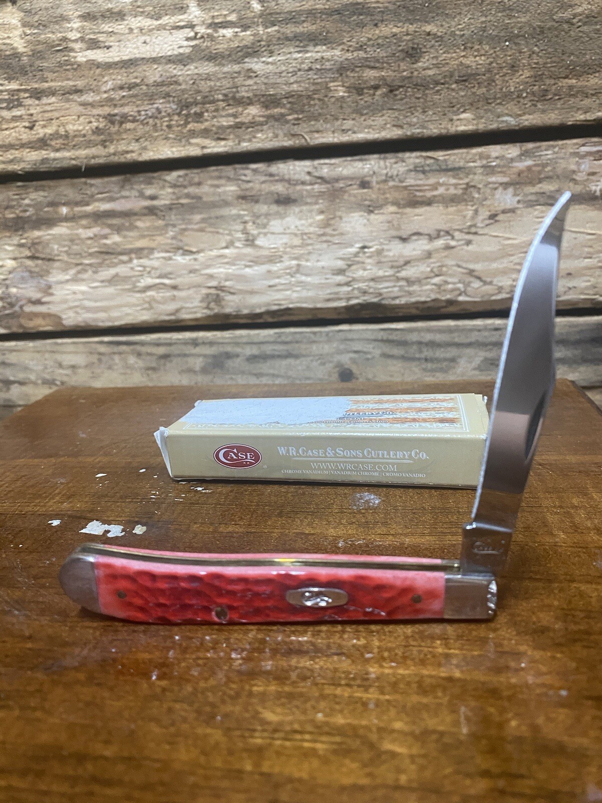 Case Ca135 Knives Folder Knife Barehead Slimline Trapper Brown Delrin ...