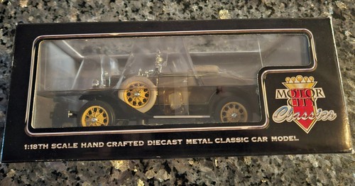 1931 Ford Model A Motor City Classics Handcrafted Diecast 1:18- NEW in ...
