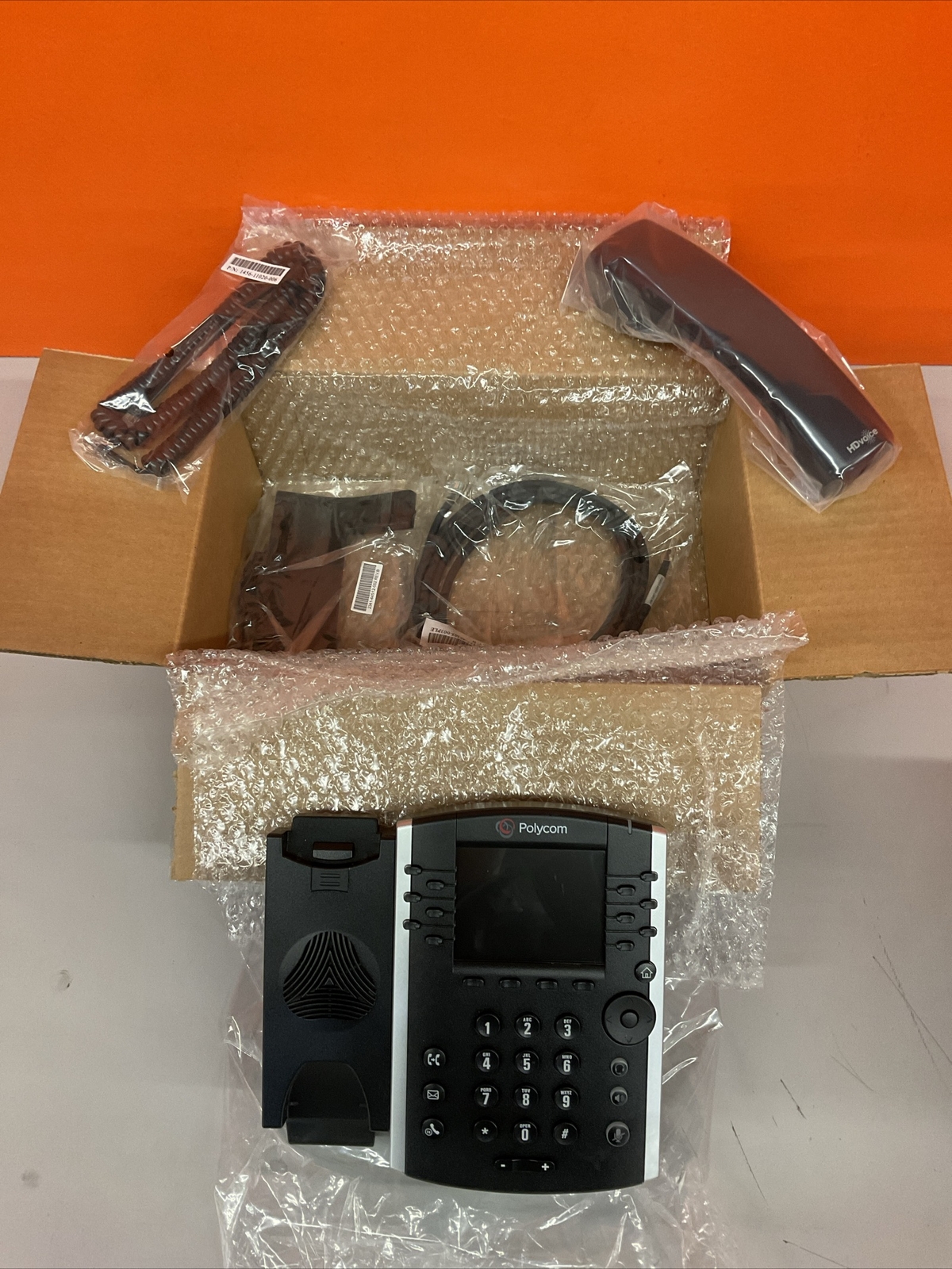 Polycom VVX411 IP Phone 2200-48450-025 PoE w/ Upgraded Firmware Grade A ...