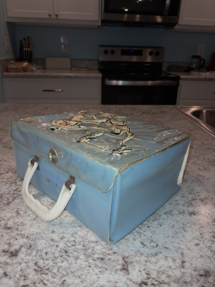 1960s Baseball Prepac Vinyl Lunch Box - No Thermos * Vintage * Lunchbox ...