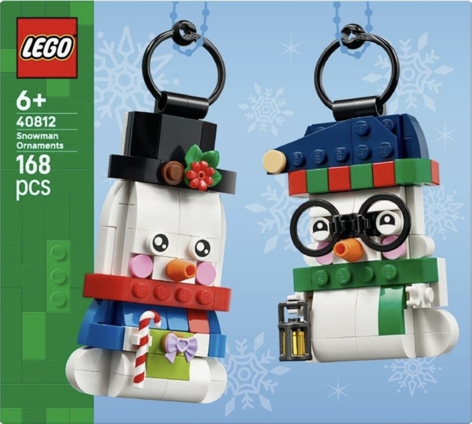LEGO® 40812 Snowman Ornaments Christmas. Brand new & Sealed | eBay UK