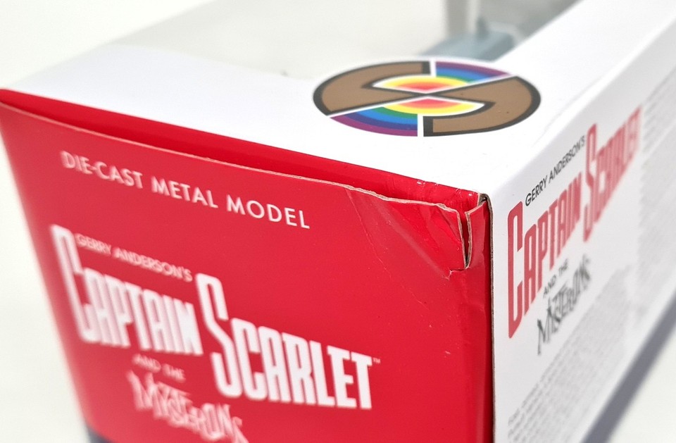 Corgi 13cms SPV Captain Scarlet Spectrum Pursuit Vehicle Diecast Metal ...