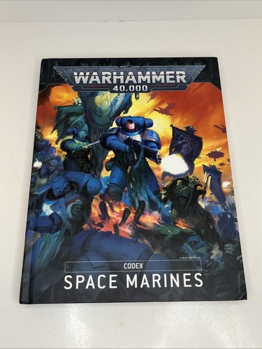 Warhammer 40K Space Marines Codex Hardcover Book 9th Edition 2020 w ...