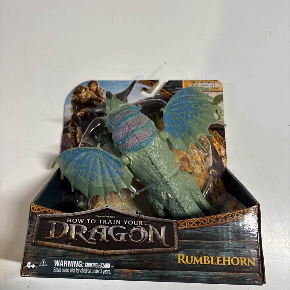 Dreamworks Dragons How To Train Your Dragon Rumblehorn with Moving ...