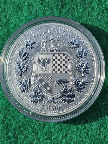 2019 Germania Allegories 1 oz Silver Round BU (Britannia) w/COA ...