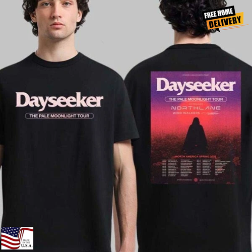 New Dayseeker The Pale Moonlight Tour 2026 T-Shirt, Freeship | eBay
