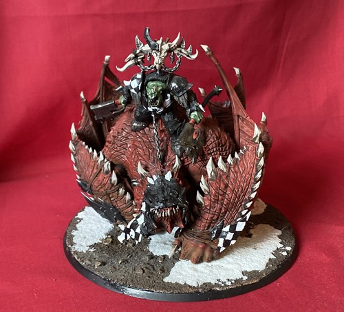 Megaboss on Maw-Crusha Gordrakk Fist Of Gork Orruk Well Painted ...