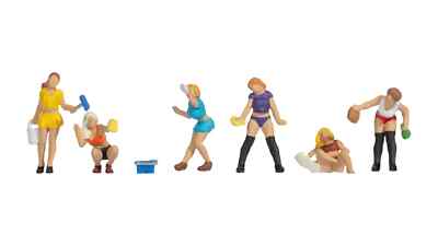 HO Scale People - 15947 - Sexy Carwash | eBay Australia