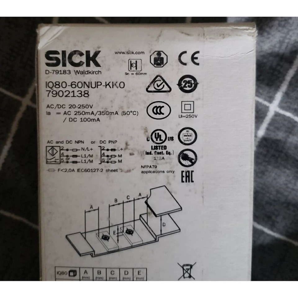 1pcs New Sick IQ80-60NUP-KK0 photoelectric sensor ONE Year Warranty | eBay