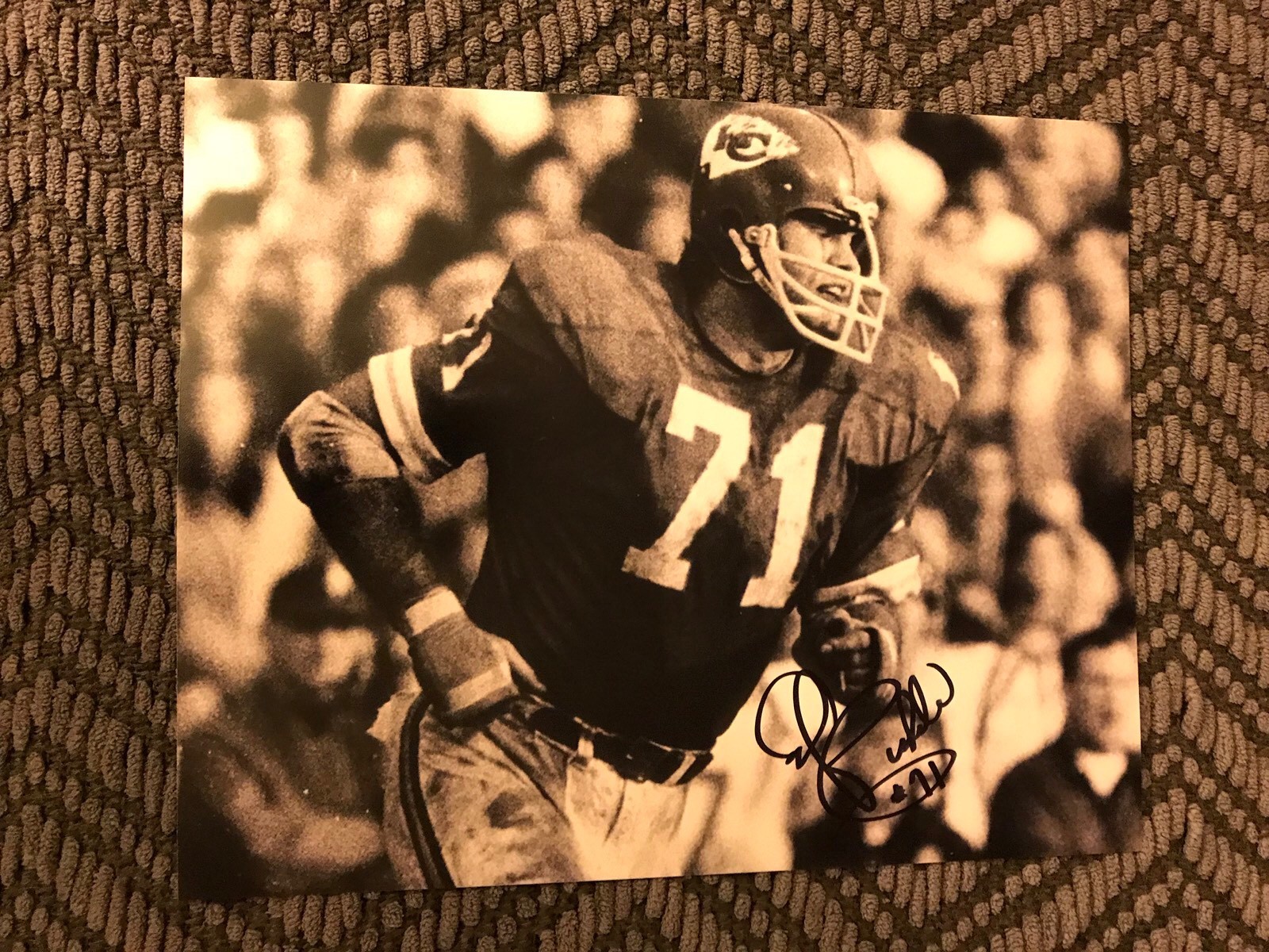 Ed Budde Kansas City Chiefs Signed 8 X 10 Photo | eBay