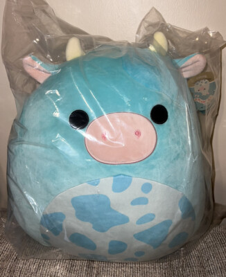 16” Tuluck the Blue Cow Squishmallow Easter 2023 Ultra Rare NWT Brand ...