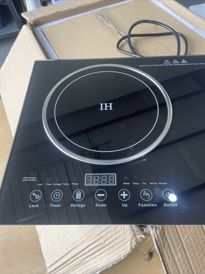 Induction Cooktop 2-Burner Electric Stove Top Hot Plate Touch Control ...