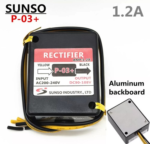 1PC Motor Brake Rectifier Module Device P-03 1.2A AC200~240V DC90~108V ...
