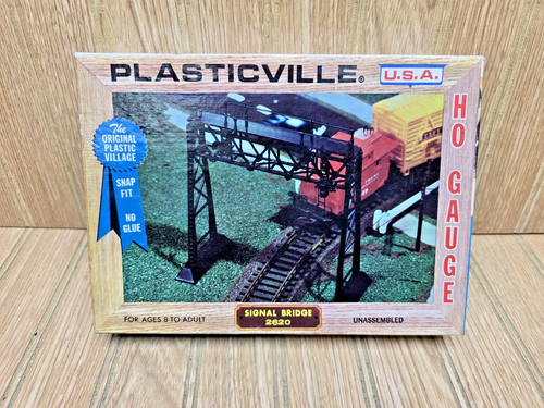 1 Bachmann HO Scale Plasticville USA 2620 Signal Bridge for Model ...