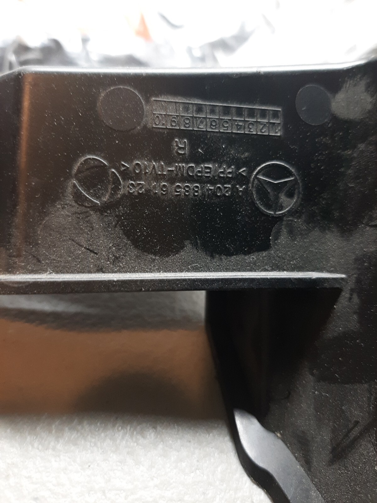 New OEM Mercedes 2012-15 Front Bumper Right Lower Deflector # ...