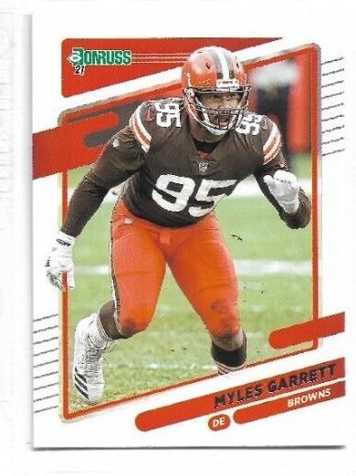 2021 Panini Donruss Myles Garrett Base Card # 199 | eBay