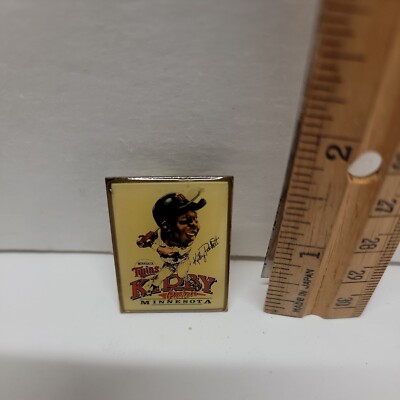 Minnesota Twins Kirby Puckett Big Head Pin Vintage 991-1992 1991 MLB ...