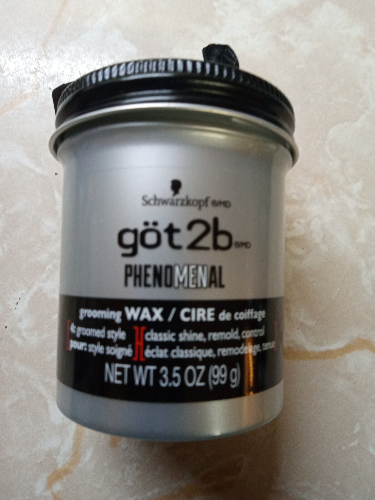 SCHWARZKOPF GOT2B PHENOMENAL GROOMING WAX FOR MEN-3.5 OZ 52336913325| eBay