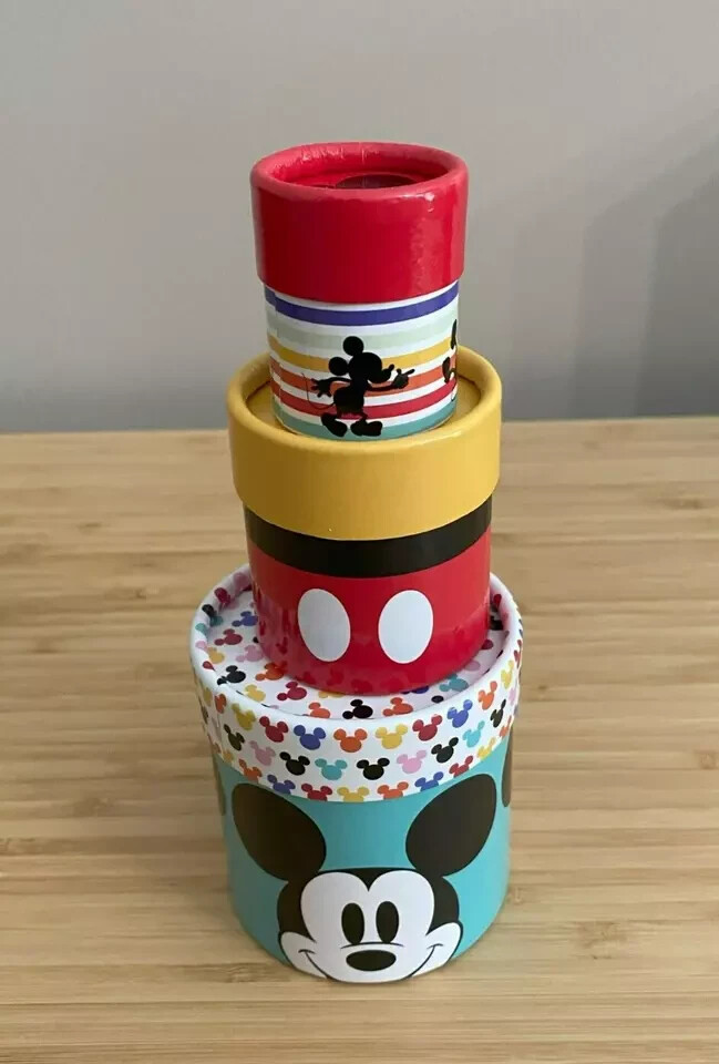 Mixed Lot Of 8 Disney Mickey Mouse Items Tin Containers Stoneware ...