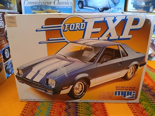 Unbuilt Vintage 1/25 " 1981 FORD EXP COUPE " Build Stock or Racing MPC ...