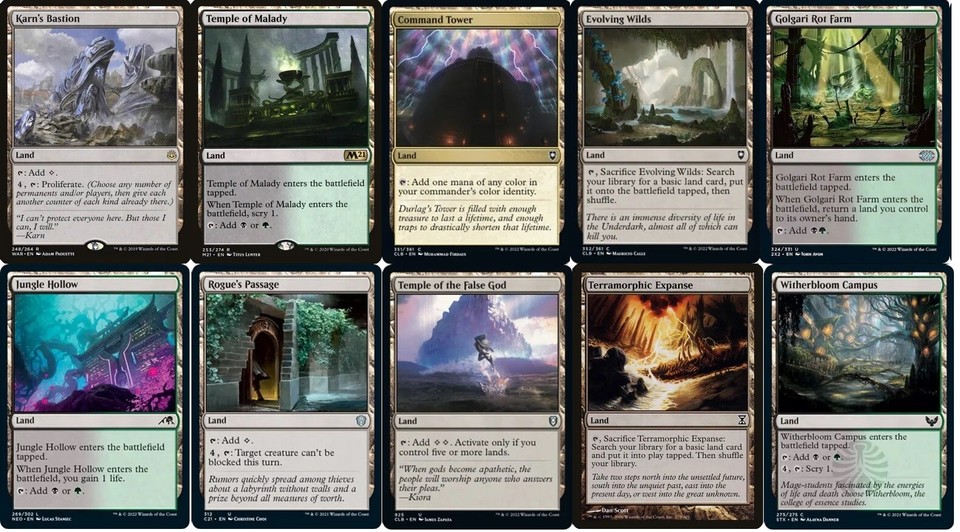 ELITE Commander Infect Deck - Golgari - EDH - Vhati - 100 Card - MTG NM ...