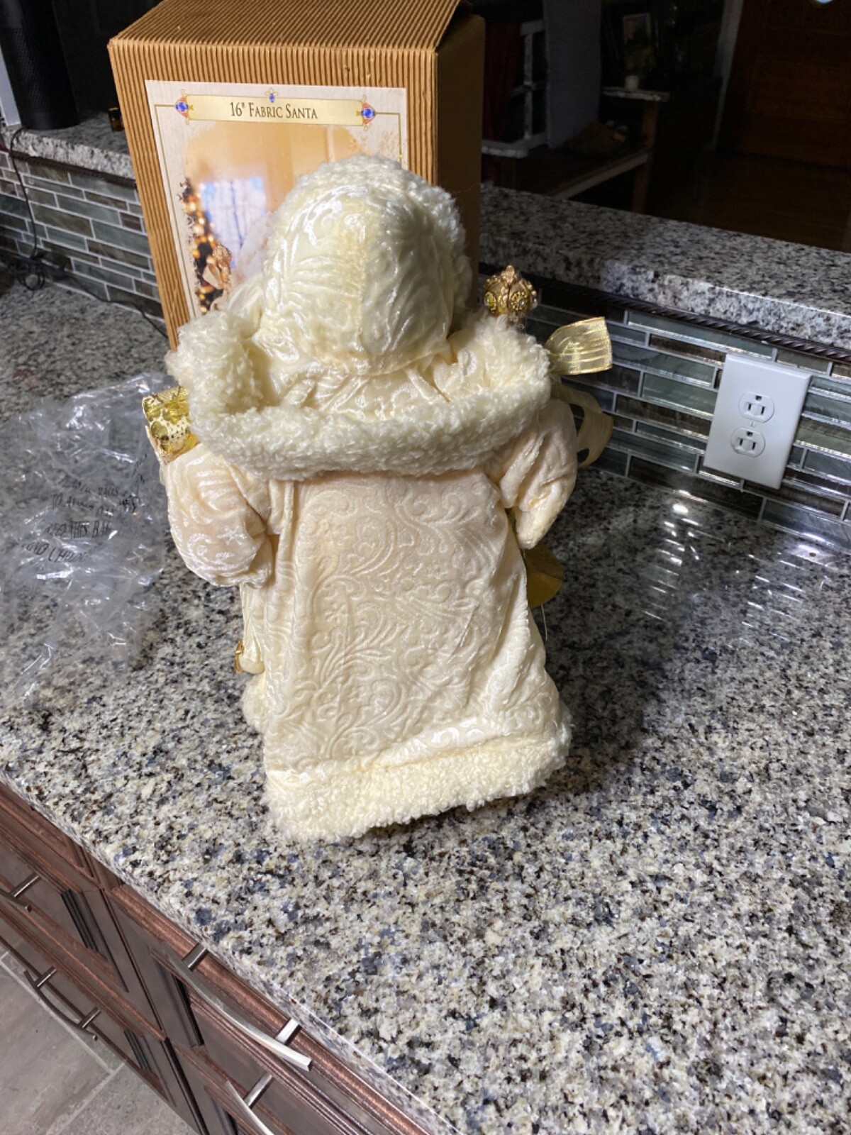 VTG 2000 Grandeur Noel COLLECTORS EDITION 16" SANTA ~ Baby Doll ...