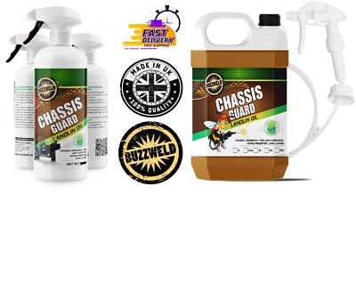 Chassis Guard Lanolin Oil Rustproofing Underbody Care Made in UK DIY 3 ...